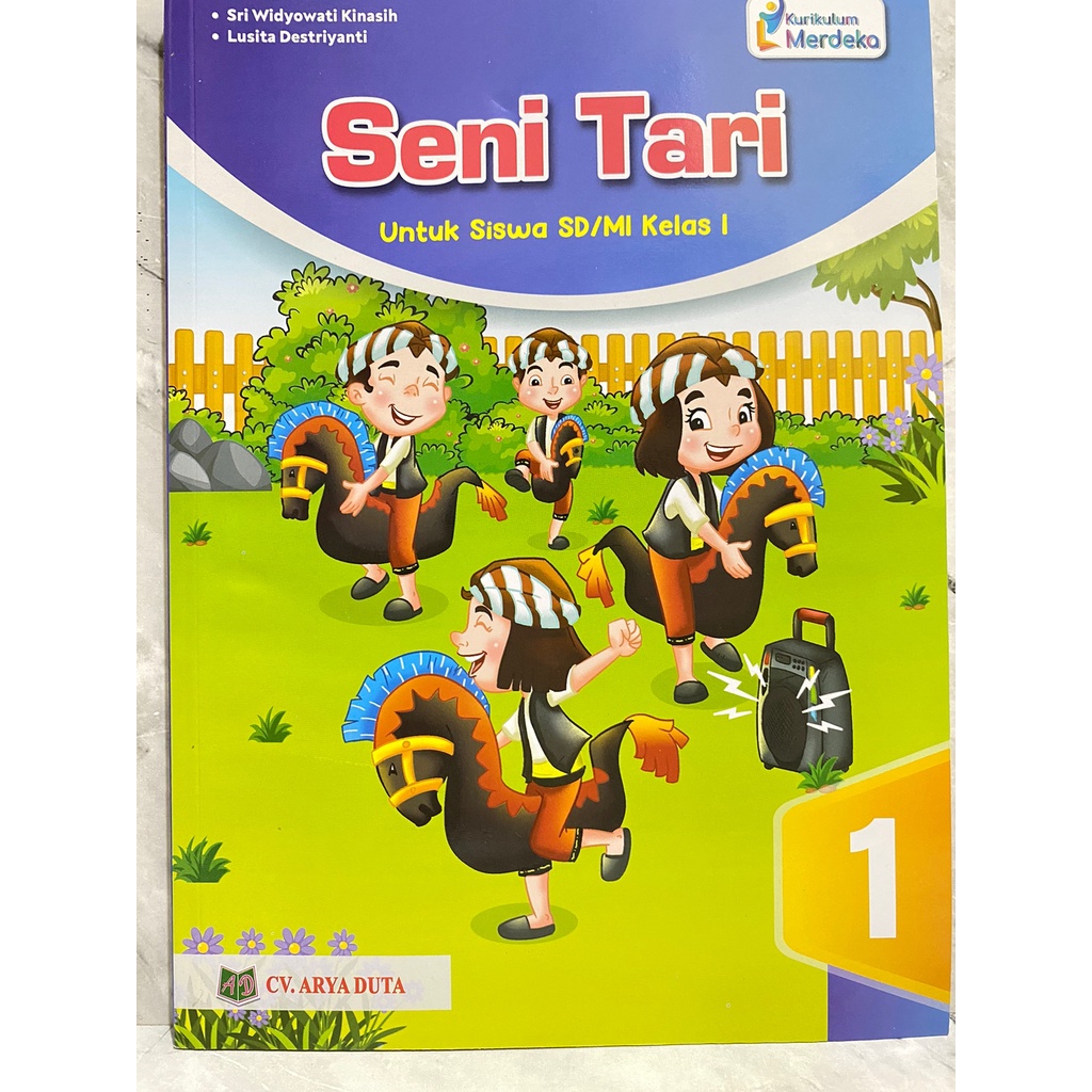 Jual BUKU SENI TARI KELAS 1 SD/MI KURIKULUM MERDEKA ARYA DUTA | Shopee Indonesia