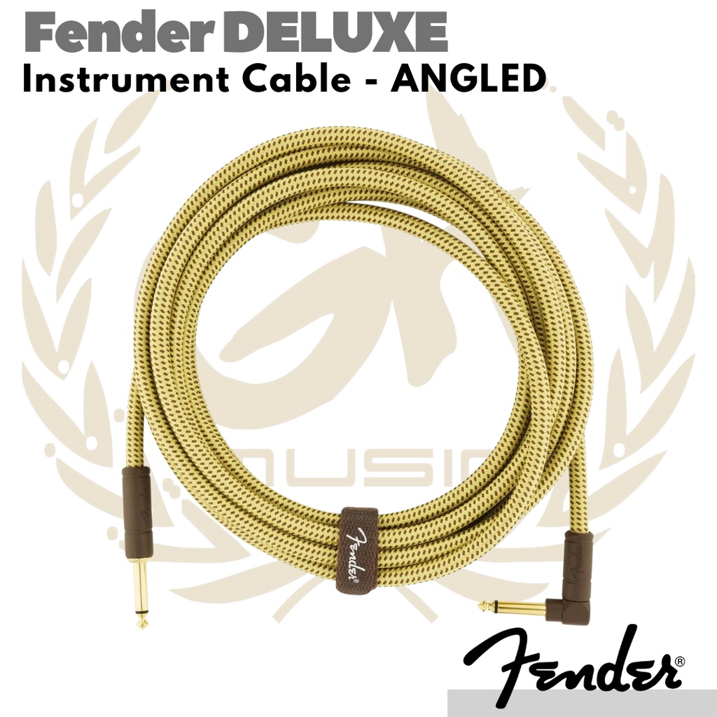 Jual Fender Deluxe Series Angled Instrument Cable | Kabel Instrumen ...