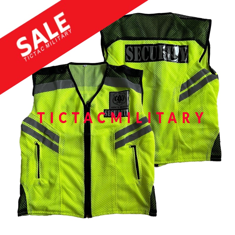 Jual Rompi Security Jaring Bahan Taslan Kombinasi Jaring banyak model ...