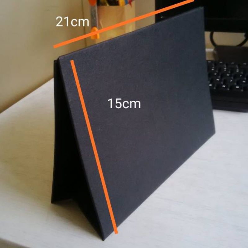 Jual TATAKAN KALENDER MEJA HARD COVER No. 40 KERTAS LINEN HITAM ...