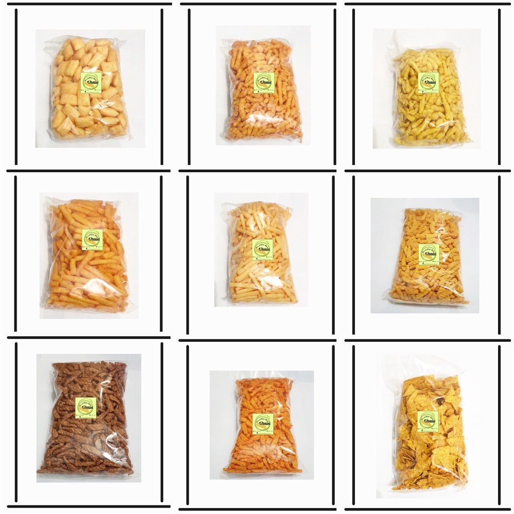 Jual ANEKA Snack Beras - Makanan Ringan Kemasan 250gr 300gr - Snek ...