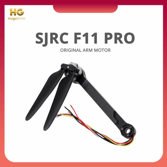 Jual Sjrc F11 Pro 4K Drone Sparepart Arm Motor | Shopee Indonesia