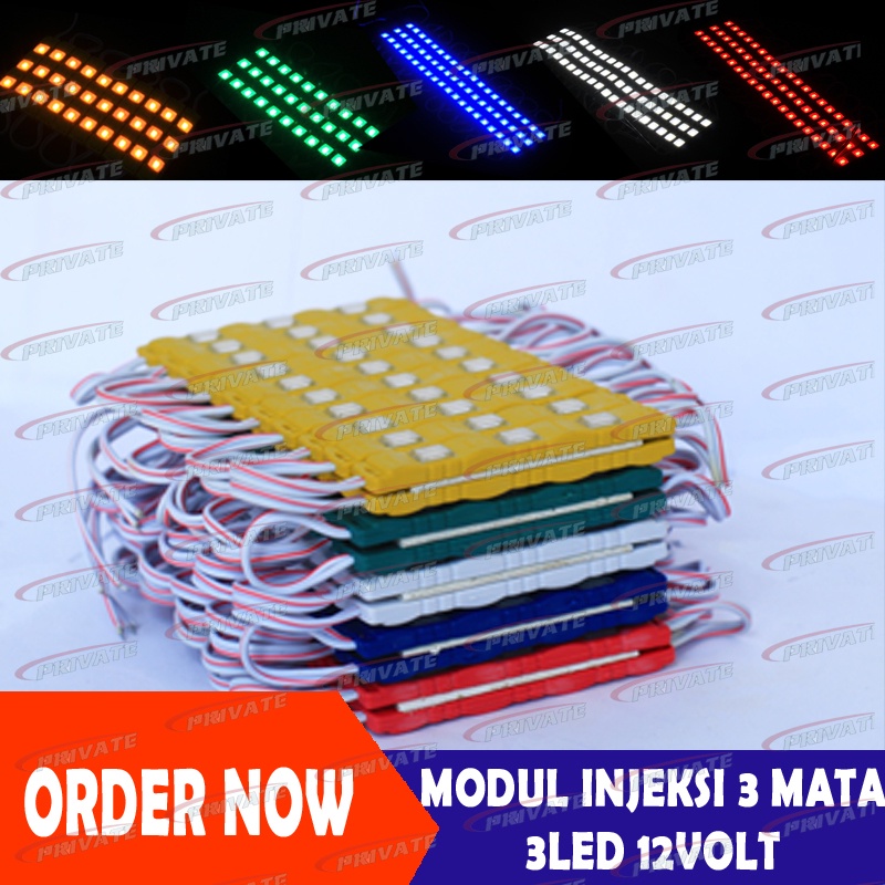 Jual Lampu Led Modul Injeksi 12Volt - Pcs | Shopee Indonesia