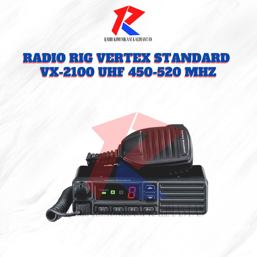 Jual RADIO RIG VERTEX STANDARD VX-2100 UHF 450-520 MHZ | Shopee Indonesia