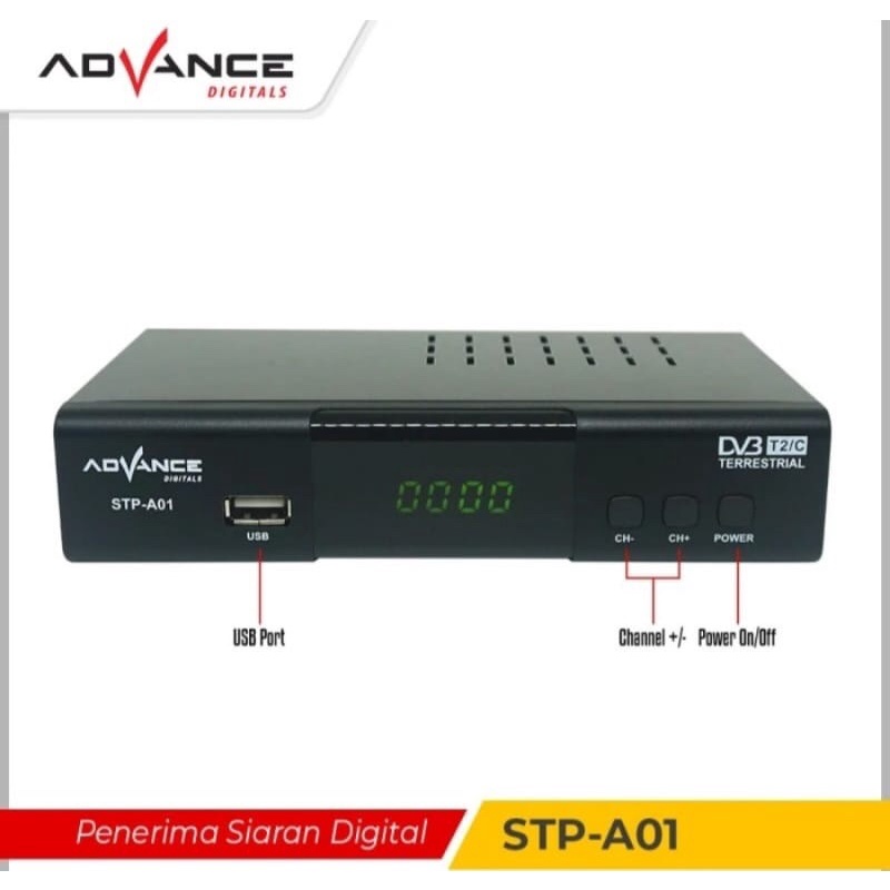 Jual Set Top Box Tv Digital Advance STP A01 | Shopee Indonesia