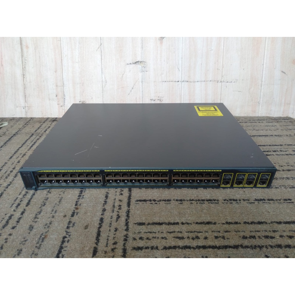 Jual Switch Gigabit Cisco Catalyst 2960G 48 Port Dengan 4 Port SFP ...