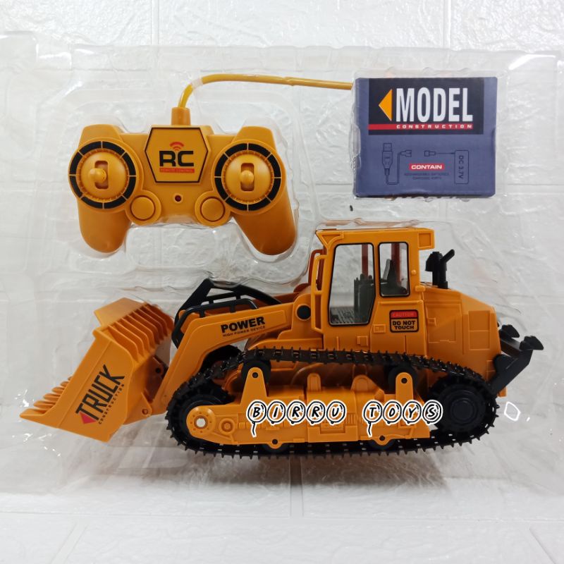 Jual Mainan RC Bulldozer Buldoser JUMBO - Truk Excavator | Shopee Indonesia