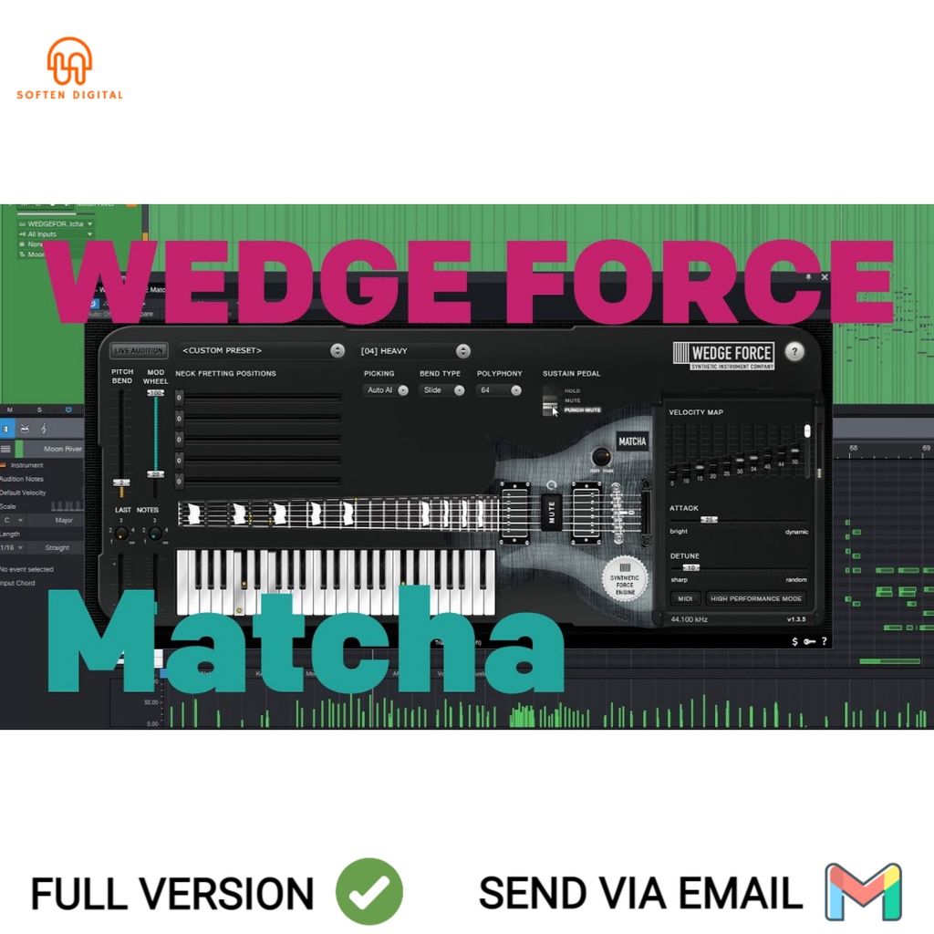 Jual Plugin Alliance & WEDGE FORCE - Matcha VST Plugin unique and innovative musical instrument ...