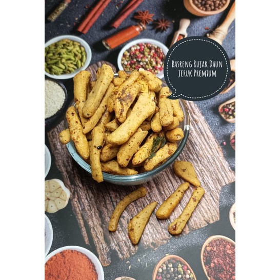 Jual Basreng Sultan Rasa Rujak Daun Jeruk & ori 1kg | Shopee Indonesia