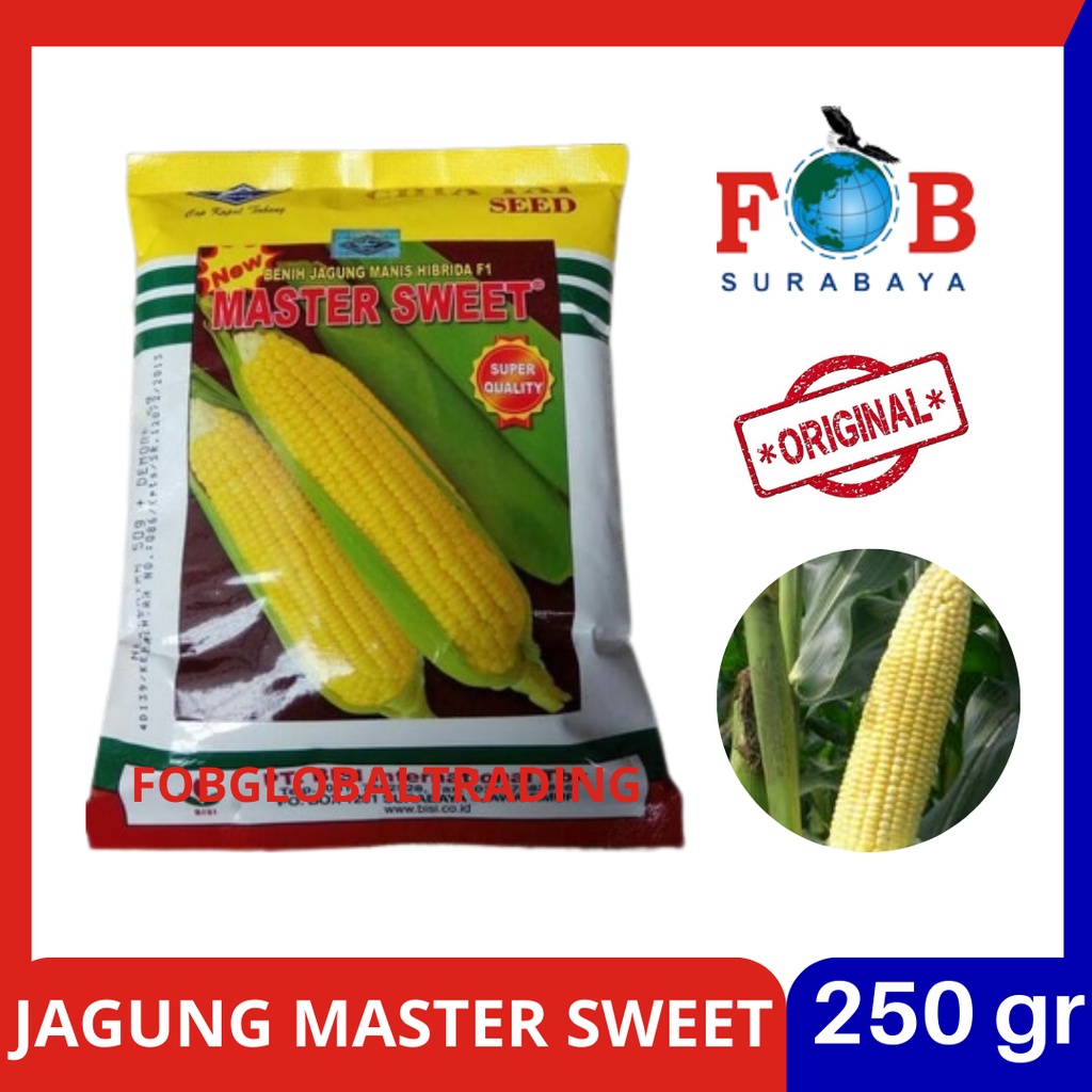 Jual BENIH JAGUNG MANIS MASTER SWEET 250 GRAM BISI CHIA TAI SEED | Shopee Indonesia