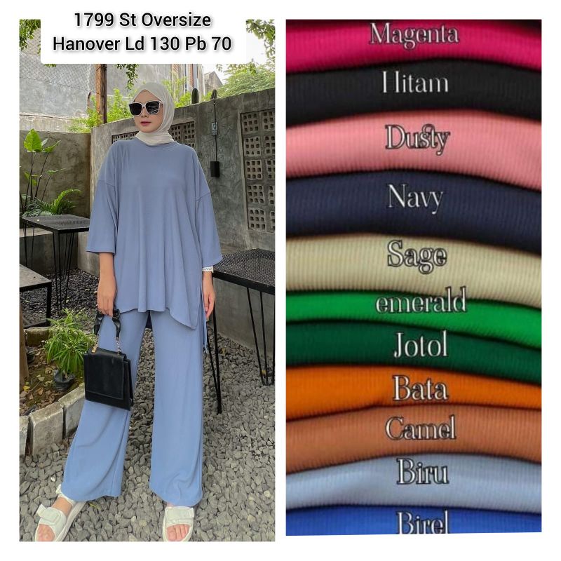 Jual STELAN OVERSIZE HANOVER 03 LD 130 PB 70 BHN KNIT | Shopee Indonesia