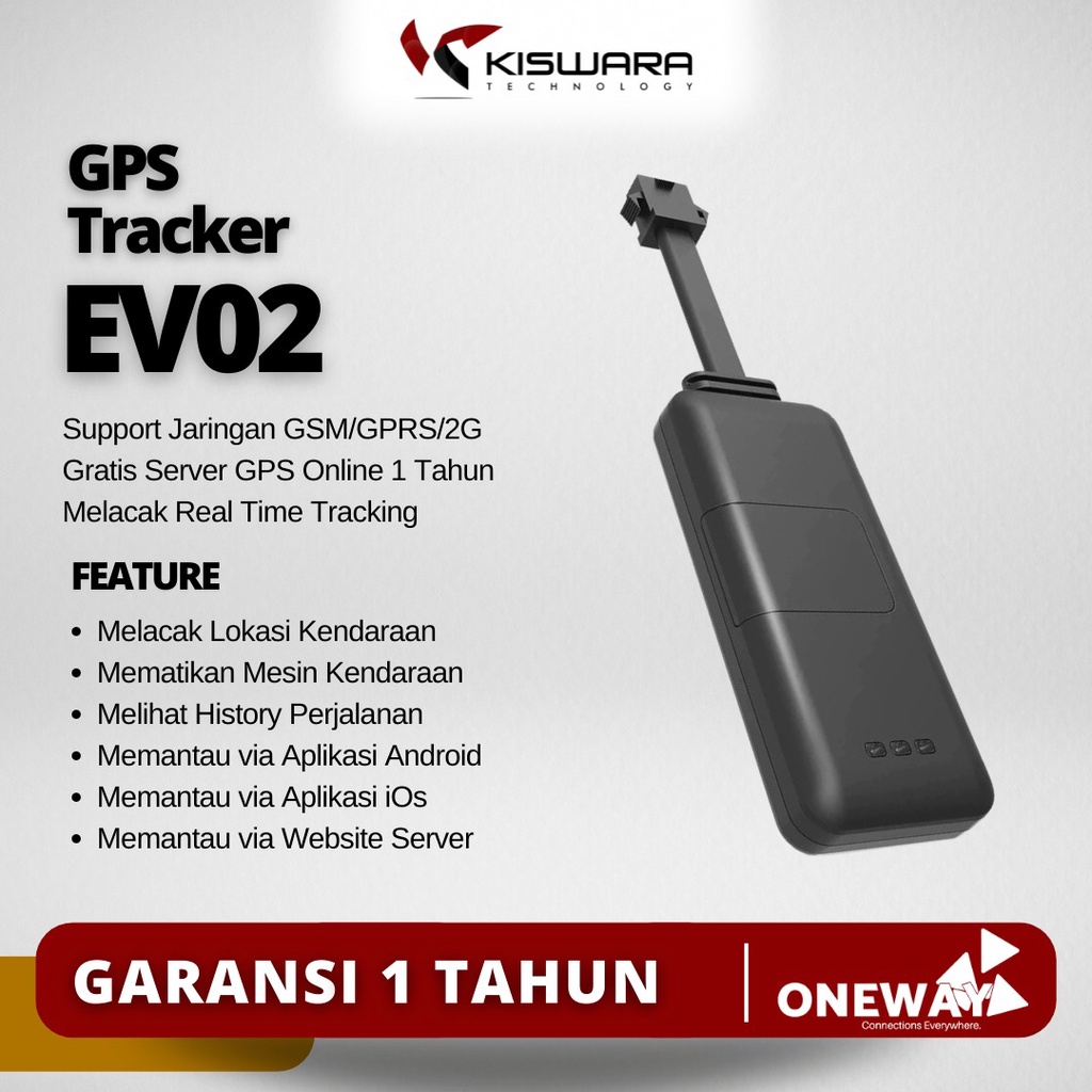 Jual OneWay GPS Tracker OW-EV02 [2G] kiswarabandung | Shopee Indonesia