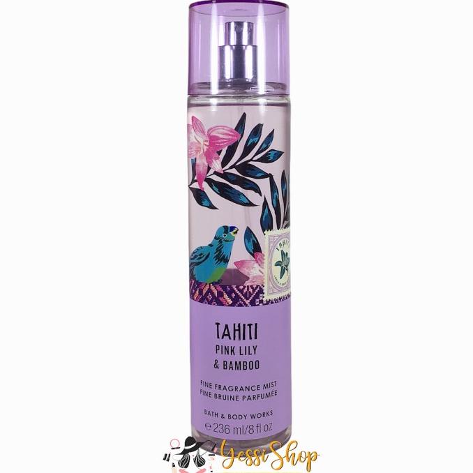 Jual Bath And Body Works Tahiti Pink Lily And Bamboo Fine Fragrance Mist
