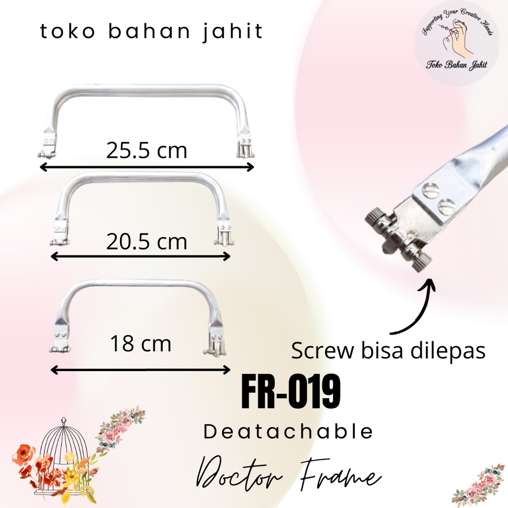 Jual hot product frame doctor bag internal doctor frame 18 cm | Shopee ...