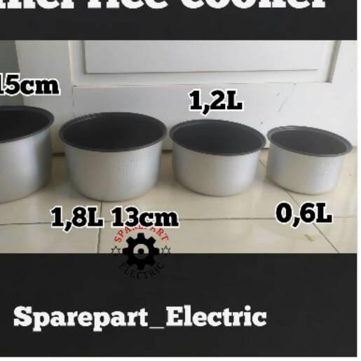 Jual BISA COD ️PANCI TEFLON MAGIC COM / RICE COOKER 0,6 1 1,2 1,8 LITER ...