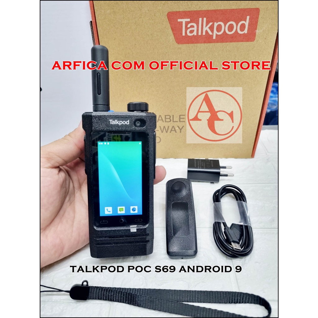 Jual HT POC 4G TALKPOD S69 ORIGINAL BERGARANSI - TALKPOD S69 POC ...