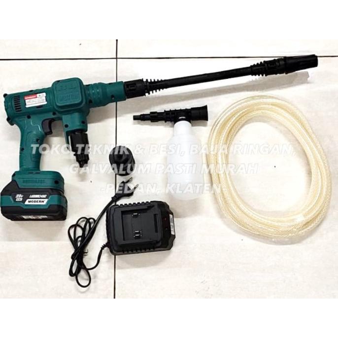 Jual Jet Cleaner Cordless Modern 20V M-70 Mesin Cuci Mobil Cas Batrai | Shopee Indonesia
