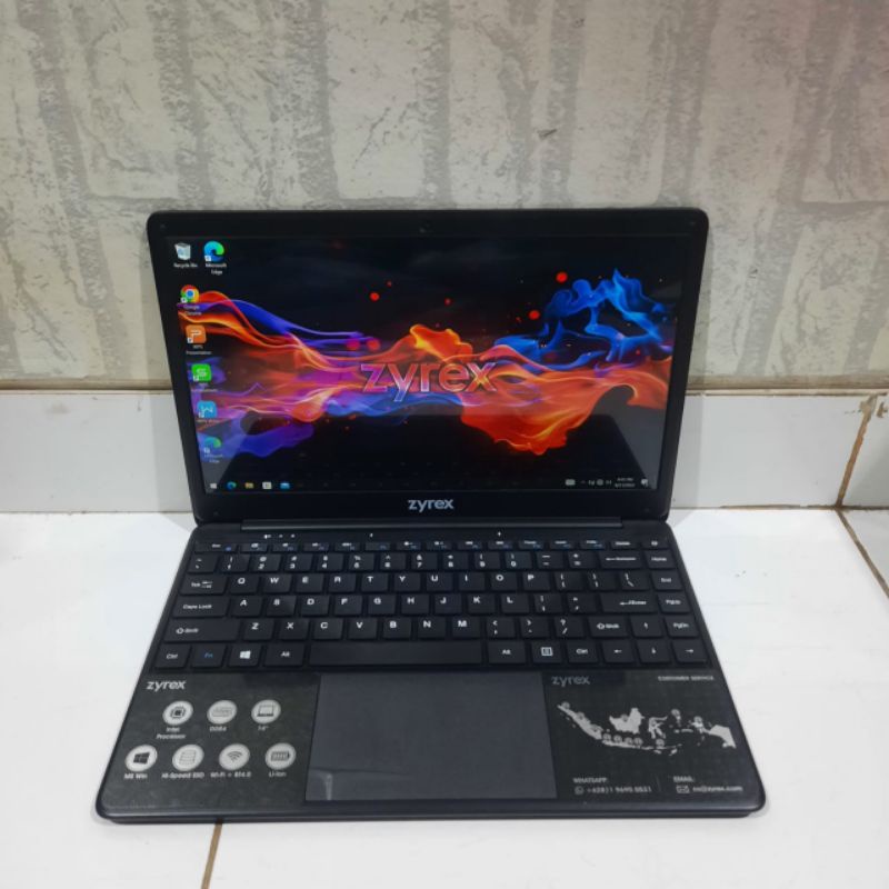 Jual Laptop Zyrex Sky 232 (14Inc) ram 4GB ssd 256+64GB free mouse ...