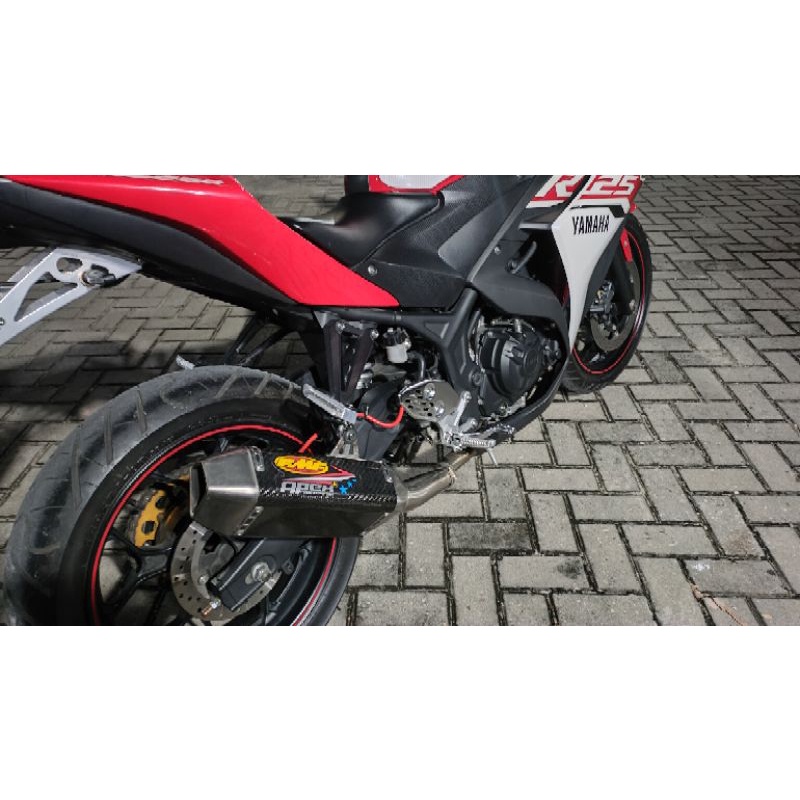 Jual KNALPOT EXHAUST Yamaha R25 MT25 Fullsystem Titanium original ...