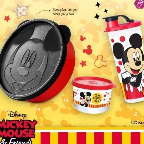 Jual Lunch set kotak makan bekal anak mickey minnie mouse moorlife ...