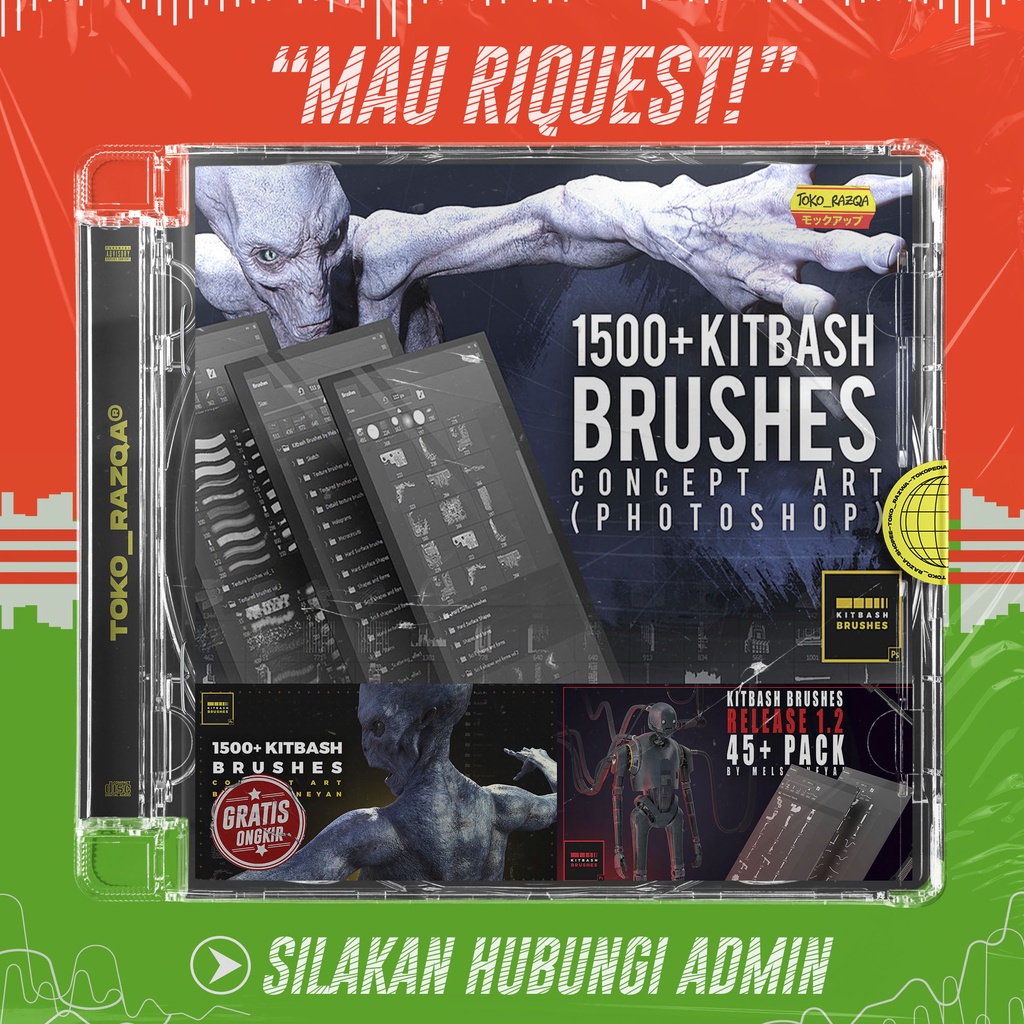 Jual 1500+ Kitbash Brushes for Concept art For Photoshop PS BRUSHES | Shopee Indonesia
