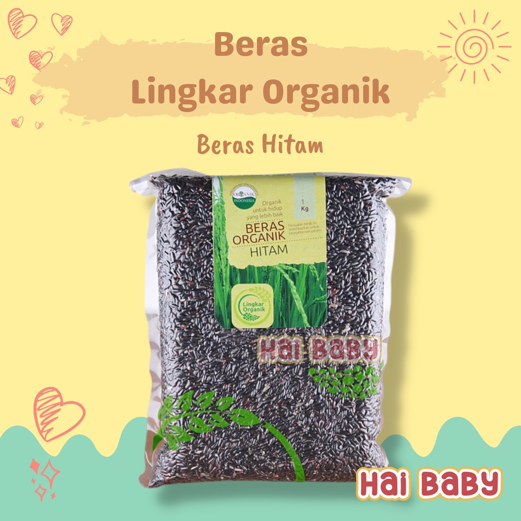 Jual Beras Sehat Lingkar Organik 1 kg/ pandan wangi / menthik putih ...