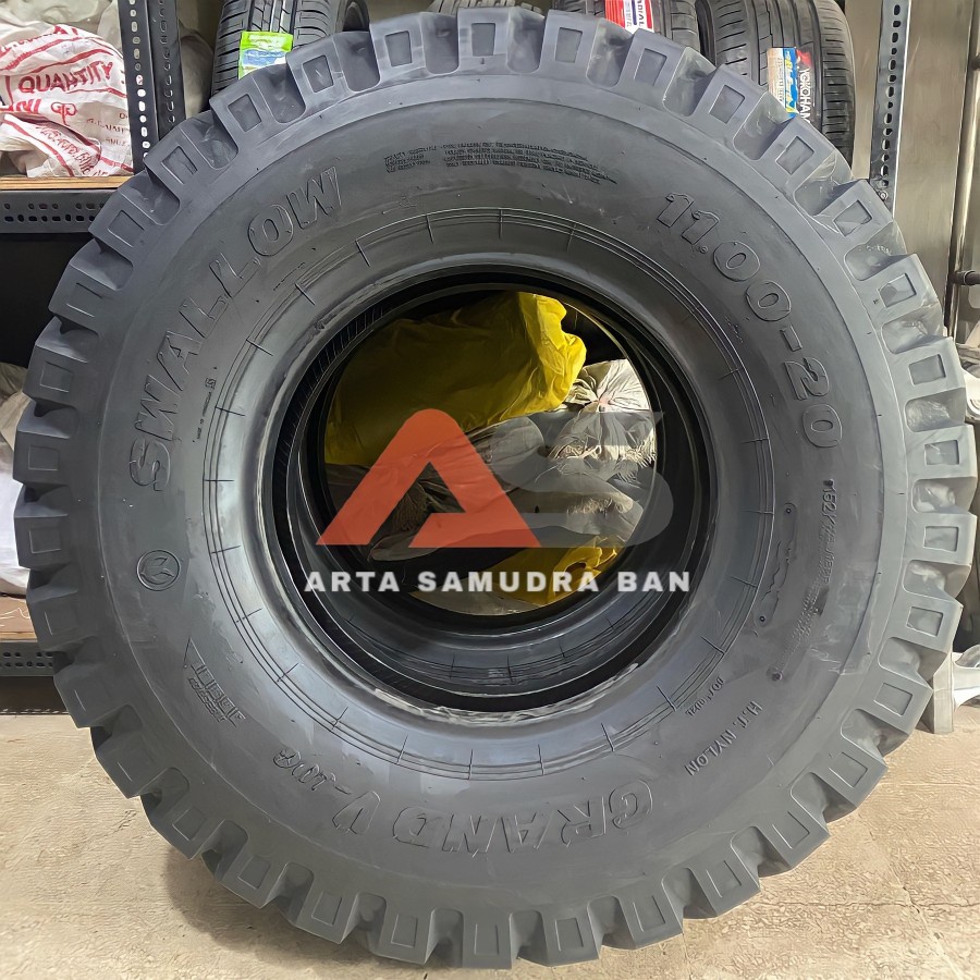 Jual Ban Truk Trailer Swallow Grand V-LUG VLUG 1100 11.00 - 20 18PR | Shopee Indonesia