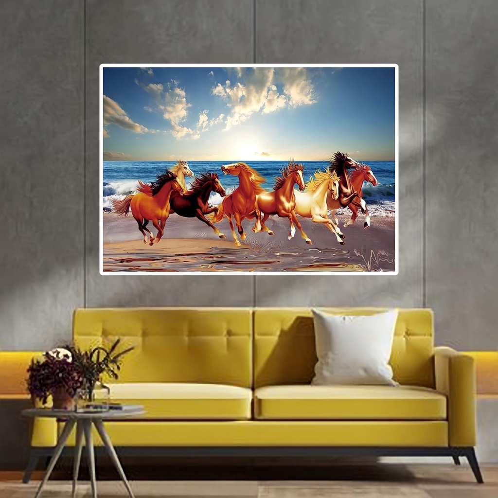 Jual hiasan dinding kuda ukuran besar xtra besar xtra jumbo 100x70cm ...