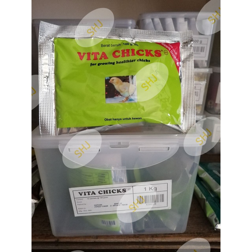 Jual VITA CHICK 100 GR HARGA PER SACHET (OBAT AYAM) | Shopee Indonesia