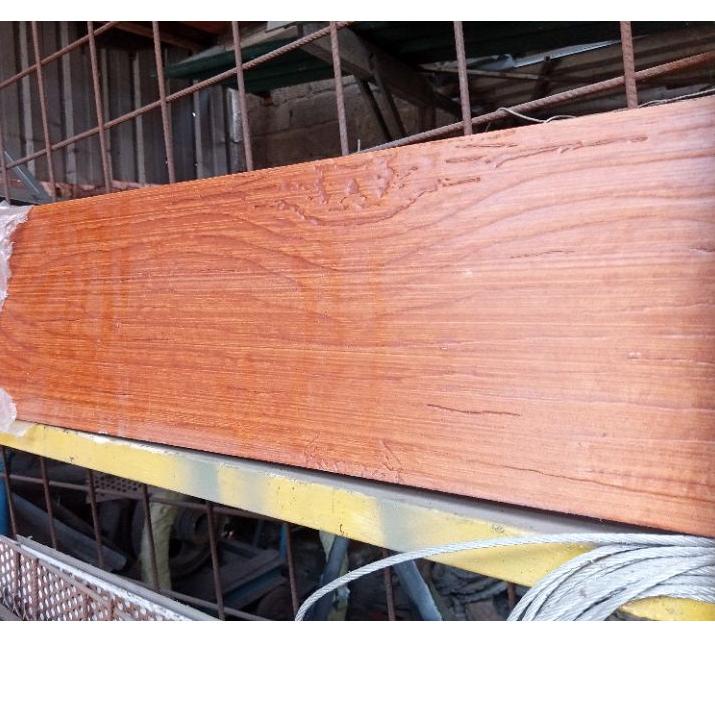 Jual YRKODE72 Papan GRC motif serat kayu per 1m x 20cm sudah berwarna ...
