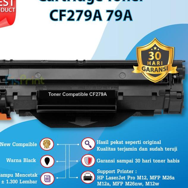 Jual Promo Cartridge Toner Compatible HP HP 79A CF279A Refill Printer ...
