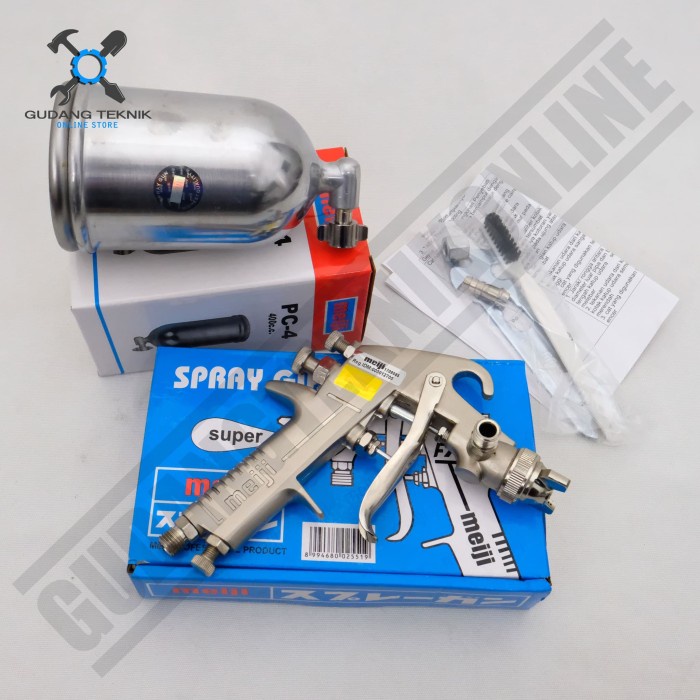 Jual Spraygun MEIJI F75 Premium Air Spray Gun F75 MEIJI / Alat Cat ...