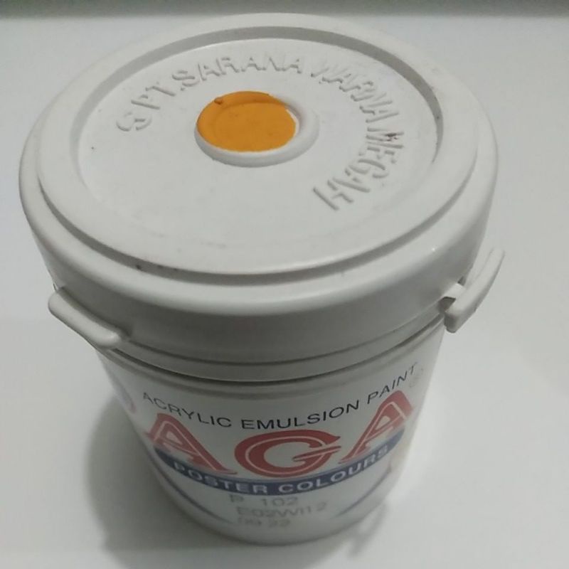 Jual CAT AGA/CAT ACRYLIC AGA/CAT AKRILIK AGA UKURAN 100CC | Shopee ...