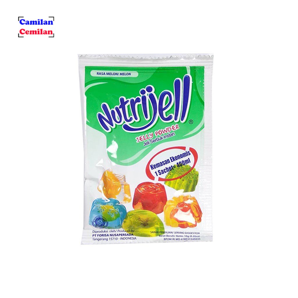Jual Nutrijell Nutrijel Powder Instant Agar Agar All Varian Rasa ...