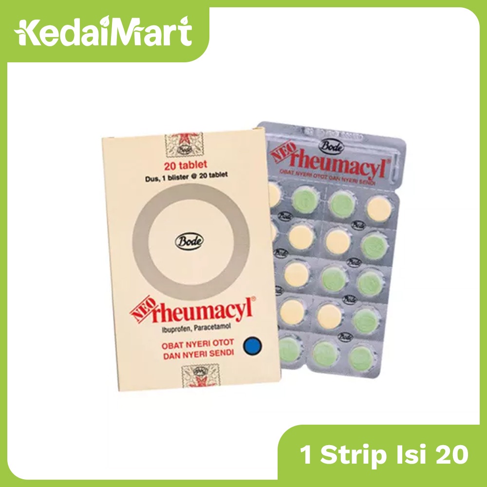 Jual Neo Rheumacyl Obat Sakit Rheumatik 1 Strip Isi 20 | Shopee Indonesia