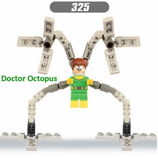 Jual Lego Doctor Octopus Minifigure Hero Marvel Avenger Ronin Spiderman ...