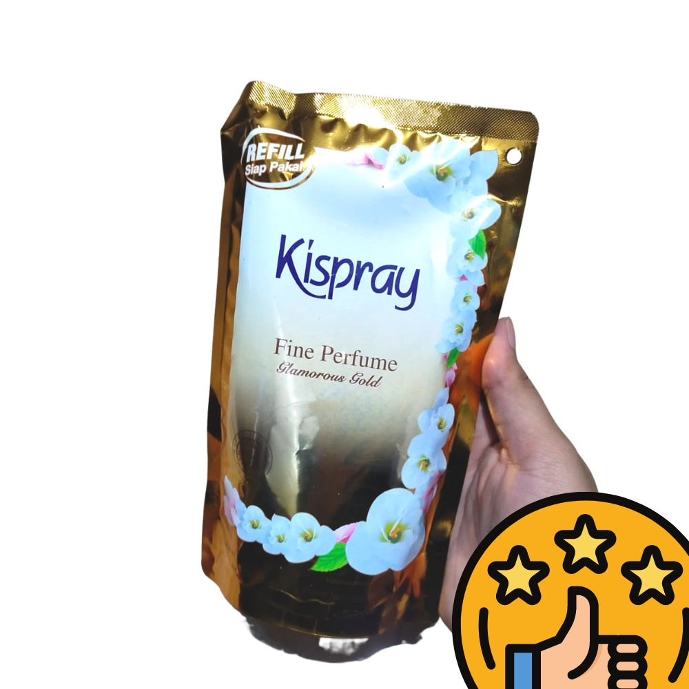 Jual Kispray Fine Perfume 300ml Pengharum Pelicin Setrika Pelembut ...