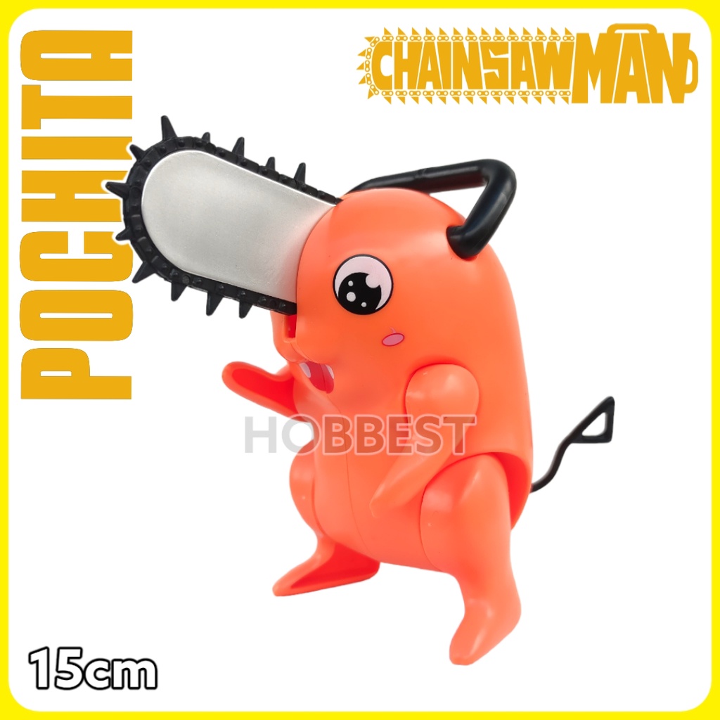 Jual Action Figure CHAINSAW MAN : POCHITA 15cm - Miniatur Topper Kue ...