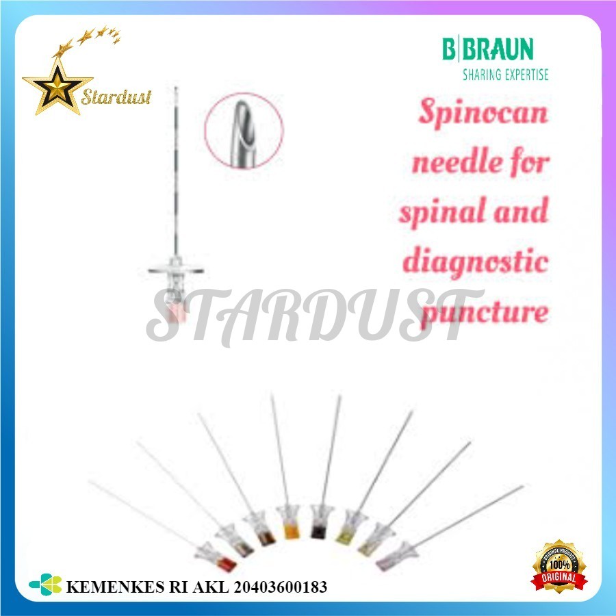 Jual ECERAN - Spinocan BBRAUN 25G 26G 27G - Jarum Anastesi Spinal ...