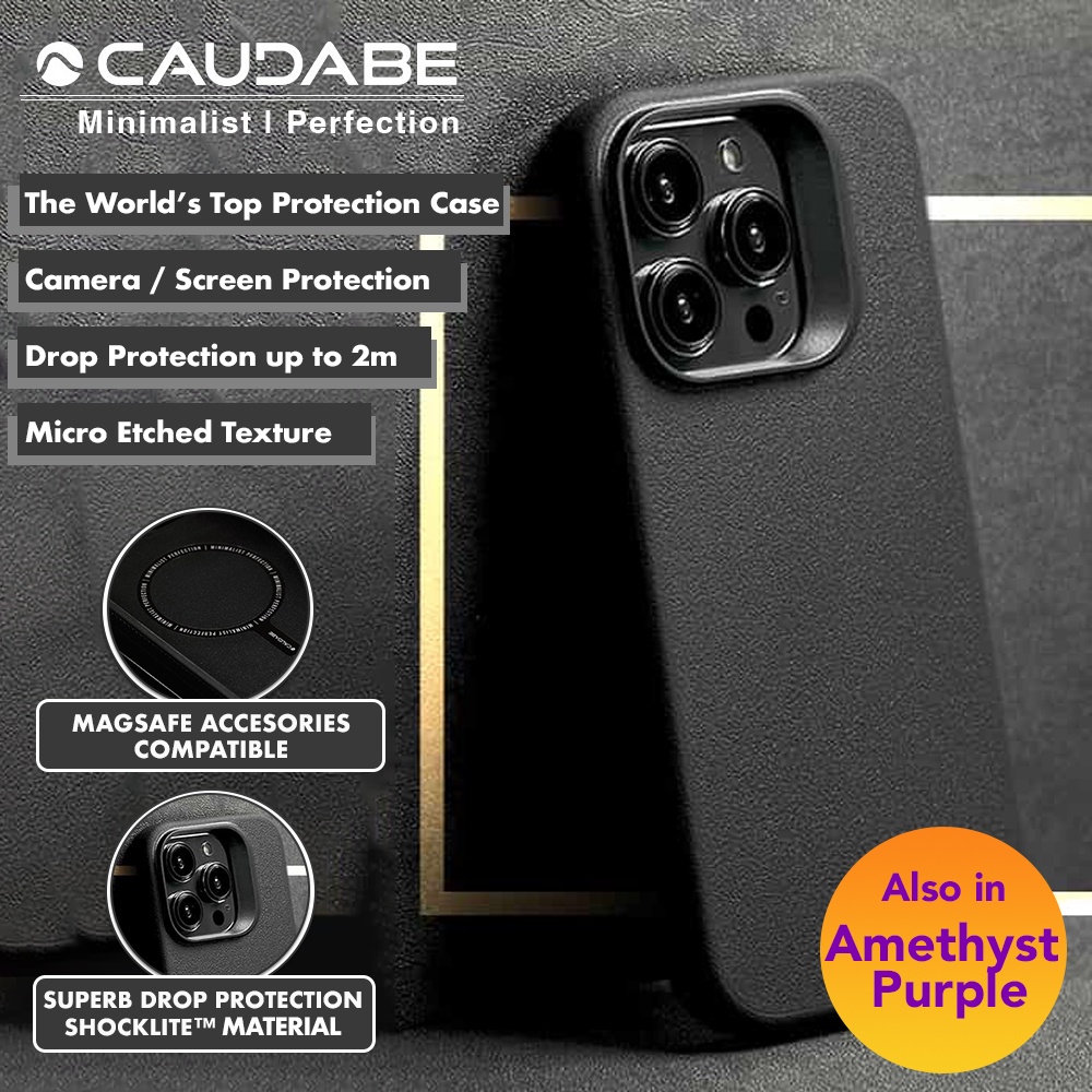 Jual Caudabe Synthesis Case iPhone 14 Pro Max / 14 Pro - Magsafe Slim ...