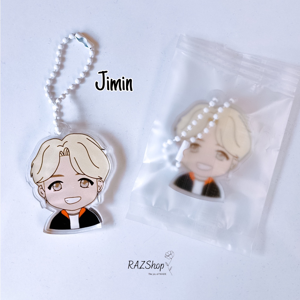 Jual Gantungan Kunci Akrilik BTS/Gantungan kunci Kpop/ Keychain/Tiny Tan/Akrilik | Shopee Indonesia