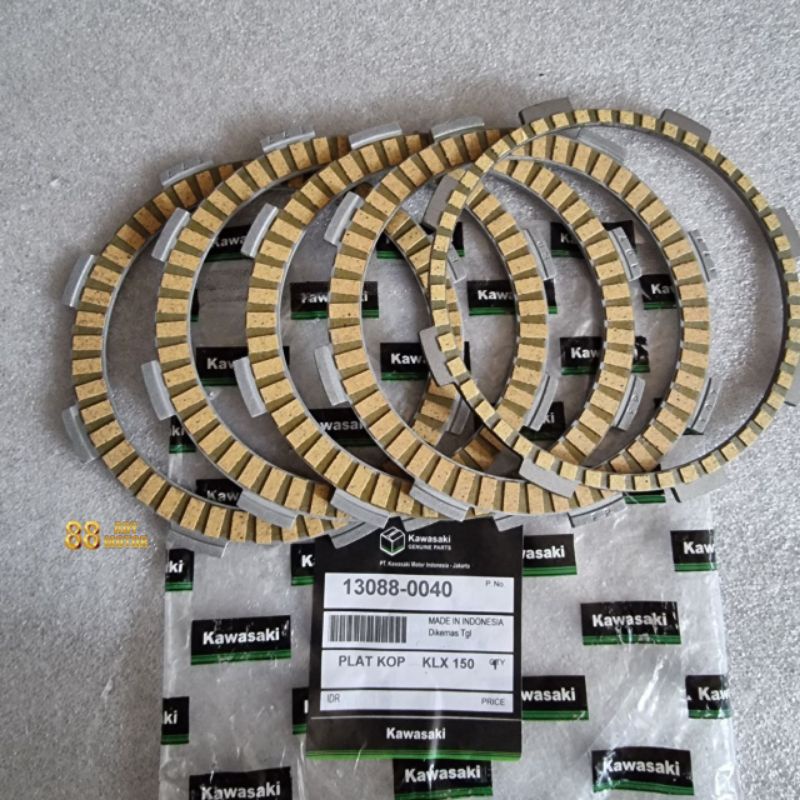 Jual Plat Kopling / Kain Klos KLX 150, Dtracker 150 Original Kawasaki | Shopee Indonesia