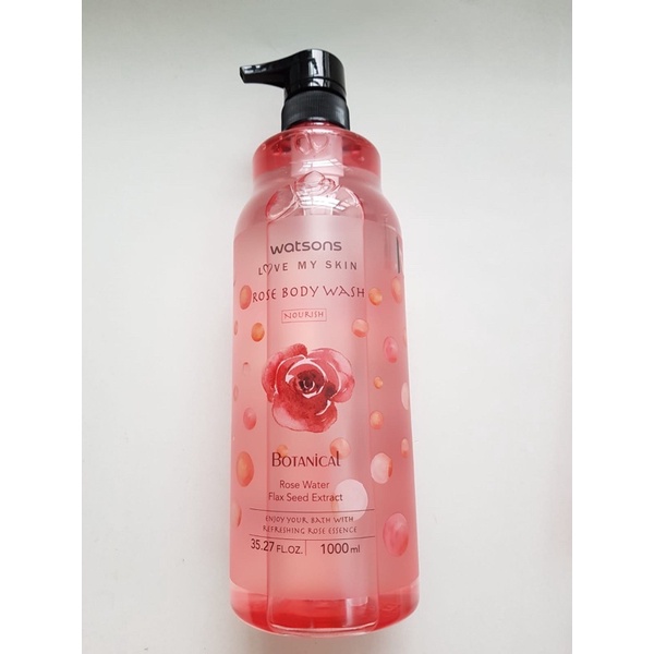 Jual Watsons Rose Body Wash 1000 ml | Shopee Indonesia