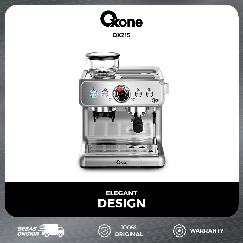 Jual Oxone OX215 Coffee Maker Espresso Machine Mesin Kopi Profesional ...