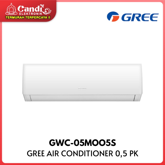 Jual GREE AC SPLIT STANDART 0,5 PK MOO5 SERIES GWC-05MOO5S | Shopee ...