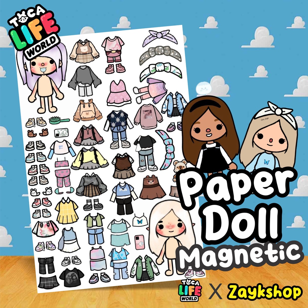 Jual MAINAN BP BPAN MAGNETIC TOCA BOCA MAGNET BEPE BEPEAN BISA FULL SET ...