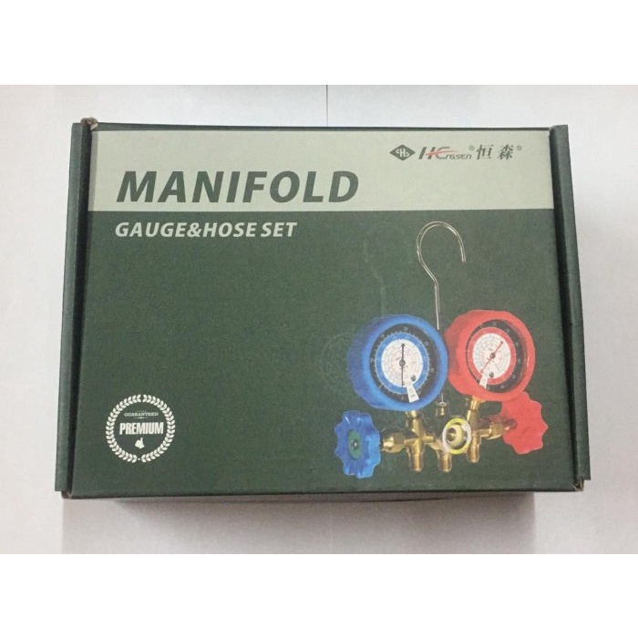 Jual Manifold Set R22 Hengsen Testing Manifold Set Analyzer AC | Shopee ...