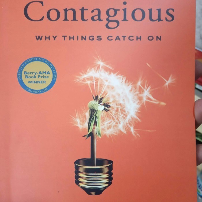 Jual buku Contagious: Why Things Catch On by Jonah Berger | Shopee ...
