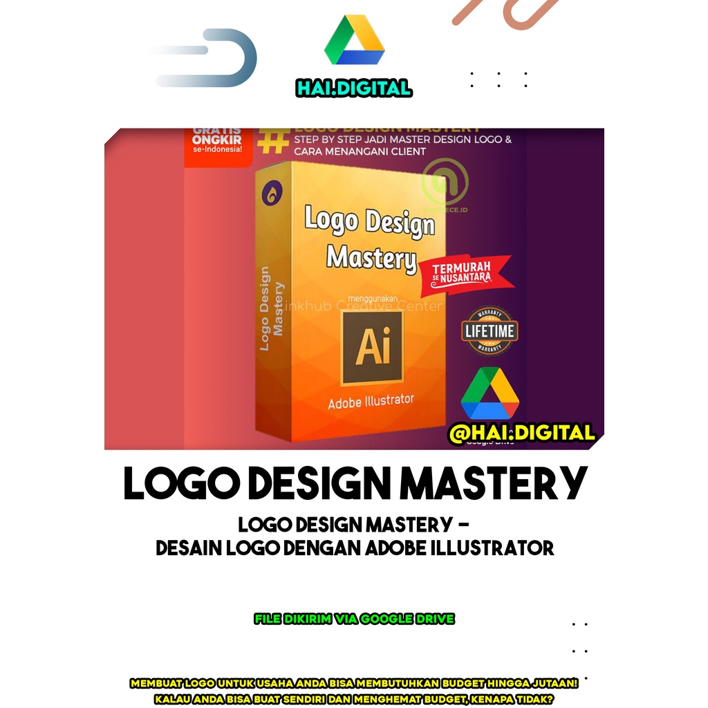 Jual Logo Design Mastery - Desain logo dengan Adobe Illustrator ...
