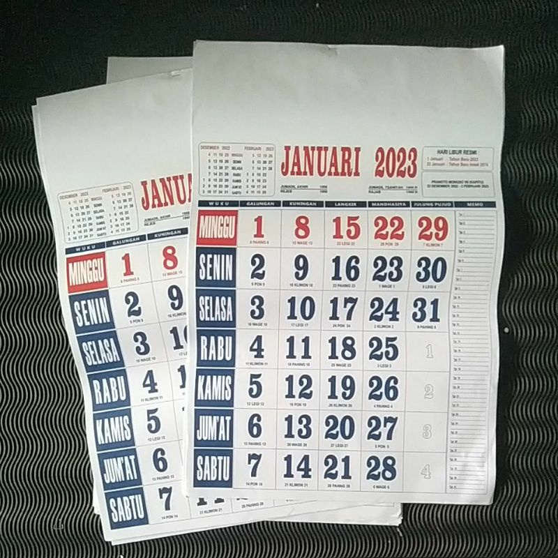 Jual kalender | Shopee Indonesia